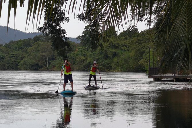 1.5 - 2 hour morning SUP boarding class for all ages and levels - A Practical Look at the SUP Tour in Kanchanaburi