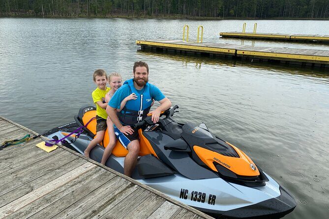 1.5 hour Jordan Lake Sea Doo Rental - up to 3 people/1 jetski - Details That Matter