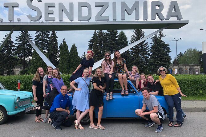 1.5h Crazy Guides' Communism Tour of Nowa Huta in Classic Car - Who Will Love This Tour?
