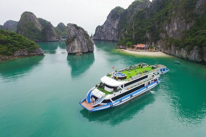 1-Day Ha Long Bay Luxury Cruise: Buffet Lunch, Cave and Island - Key Points