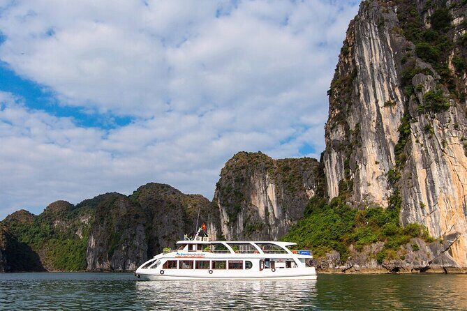 1-Day Halong Luxury Cruise,Buffet Meal,Sunset Party,Cave & Island - Sunset Party & Relaxation