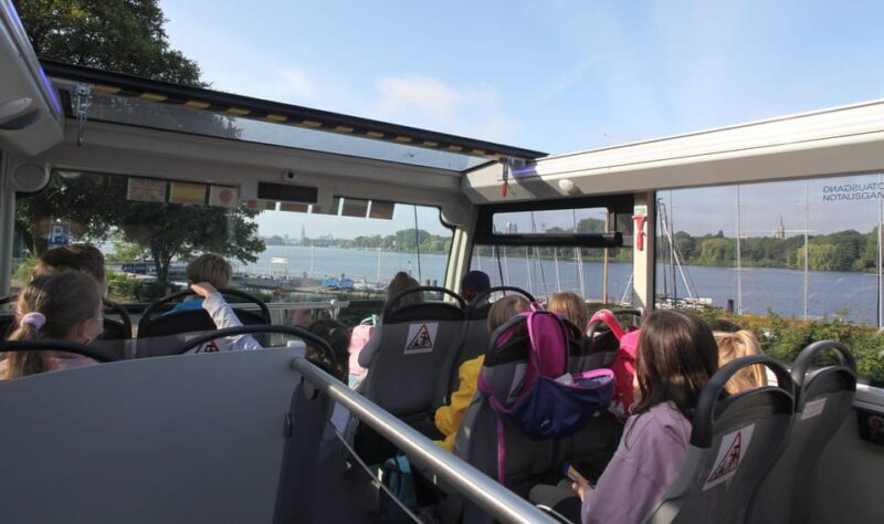 1-Day Hop-on/Hop-off Bus Tour of Hamburg Line D - What It’s Like on the Bus