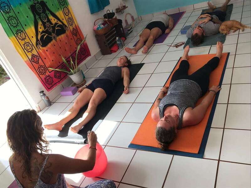1 day of yoga with bike tour to the Cozumel cenote - The Sum Up