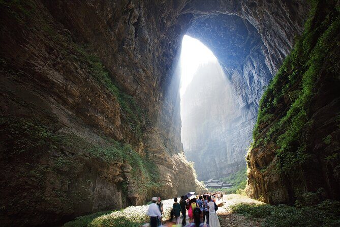 1 Day Private tour to Chongqing Wulong National Geology Park - Exploring Longshuixia Gap