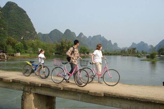 1-Day Private Yangshuo Bicycle Tour along Ten-Mile Gallery - Key Points