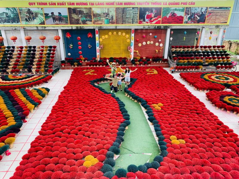 1 day tour to incense Village , Hat Village & MORE - Key Points