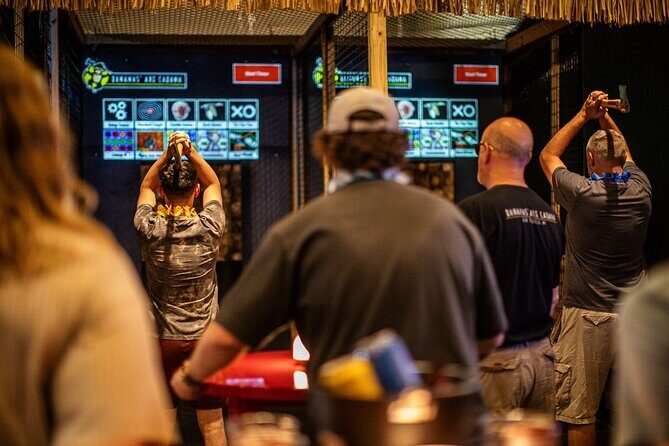 1 Hour Axe Throwing Session - The Setting and Atmosphere