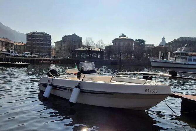 1 Hour Boat Rental Without License 40cv Engine on Lake Como - FAQs