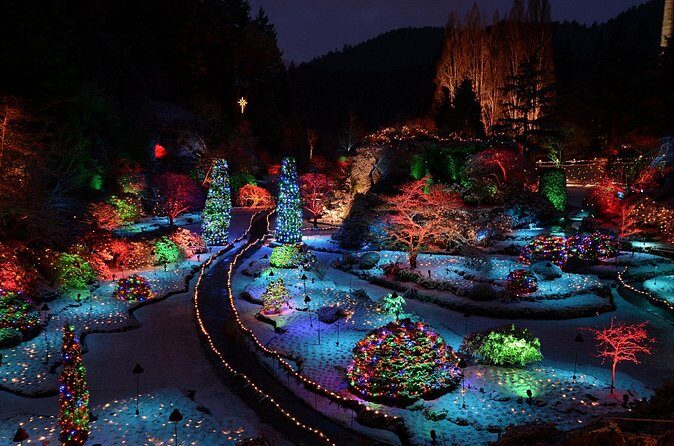 1 hour City Tour & Butchart Gardens: Christmas - Entry included! - Frequently Asked Questions