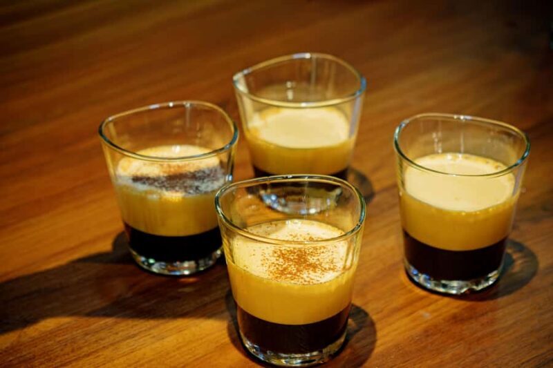 1 Hour Egg / Salt Coffee Workshop & Local Wine Tasting - Key Points