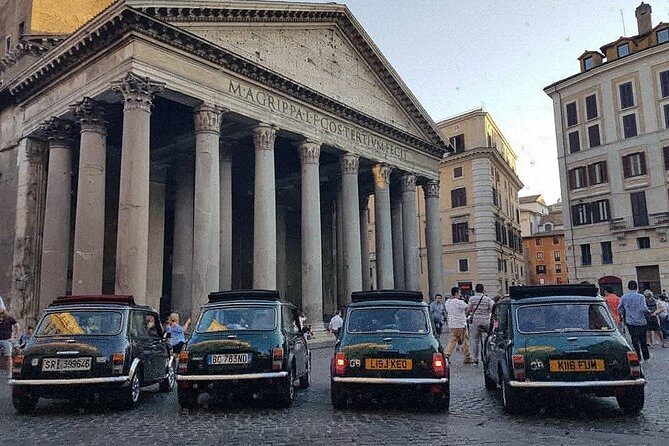 1 hour Little Ancient Tour of Rome by Mini Vintage Cabriolet with Cappuccino - FAQ: Practical Questions about the Little Ancient Tour of Rome