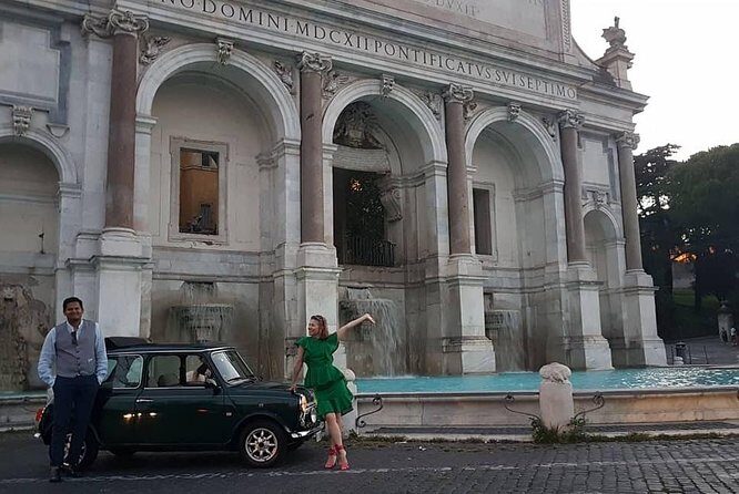 1 hour Little Ancient Tour of Rome by Mini Vintage Cabriolet with Cappuccino - Final thoughts