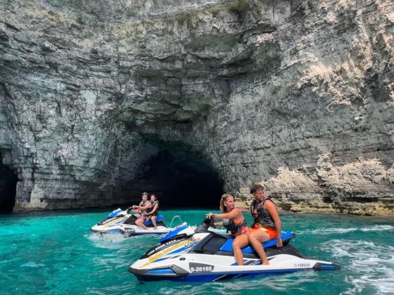 1 Hour Malta Jet Ski Rental - No License Required - Who Will Love This?