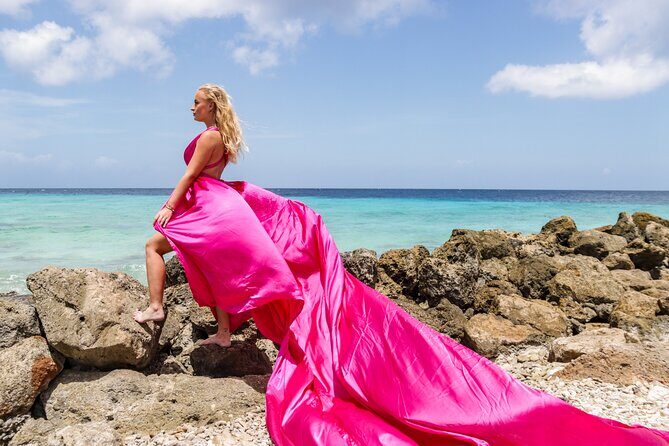 1 Hour Private Flying Dress Photoshoot in Curacao - The Sum Up
