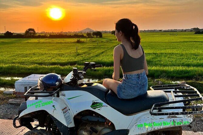 1 Hour Private Sunset Quad Bike Tour in Siem Reap - Key Points