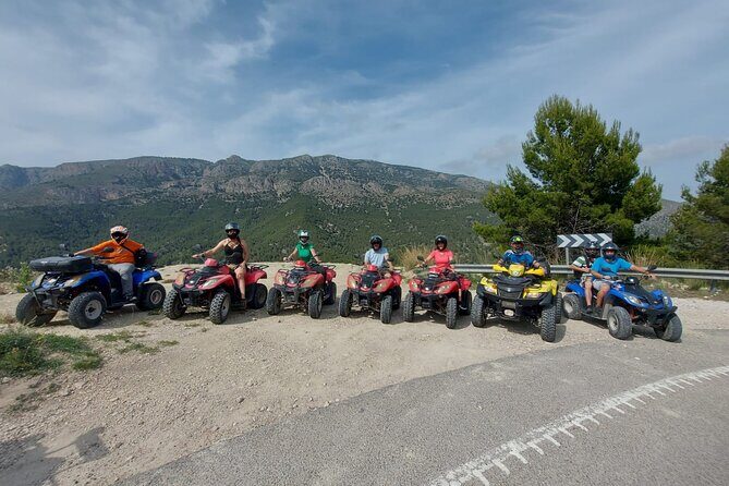 1 Hour Quad / ATV Tour through the Altea Jungle - An Authentic Off-Road Experience in Altea’s Wild Landscape
