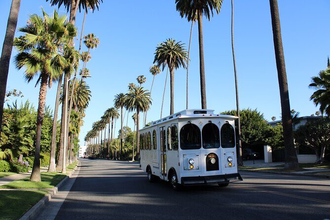 #1 Luxury Hollywood Sightseeing Trolley Bus Tour - Transportation and Group Size