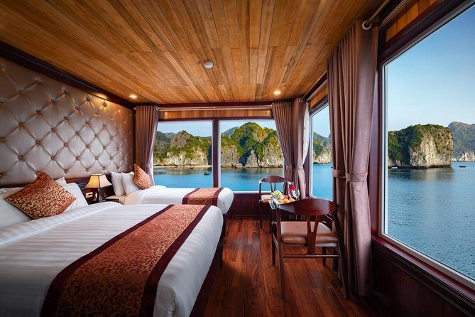 1 night Halong Bay Cruise-Titov Island,Surprise Cave,kayak,meals - An In-Depth Look at the Ha Long Bay Overnight Cruise Experience