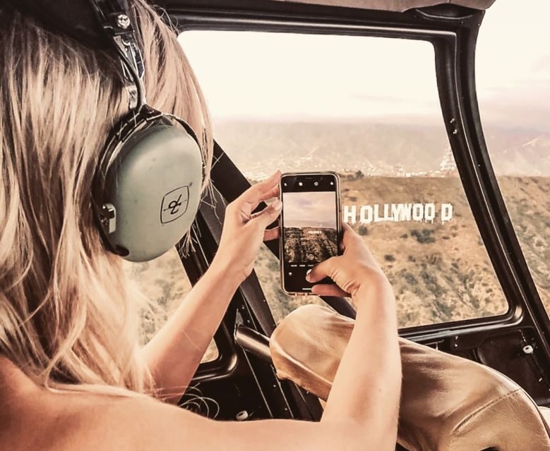 10-Minute Hollywood Sign Helicopter Tour - The Sunset Option: A Visual Feast