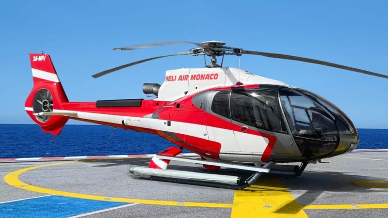 10-minute panoramic flight from Monaco - An In-Depth Look at the Monaco Helicopter Experience