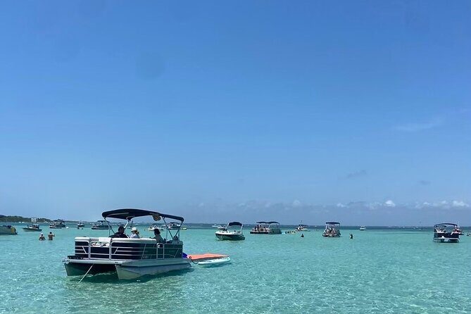 12 passenger Crab Island pontoon boat rental - FAQs