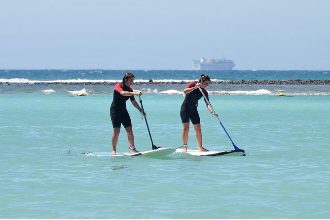 1,5-Hour Beginners Stand Up Paddle Course in Caleta de Fuste - What You Can Expect During the Course