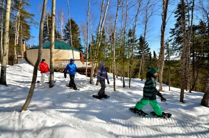 15 min. Tadoussac : Snowshoe Rental - Key Points