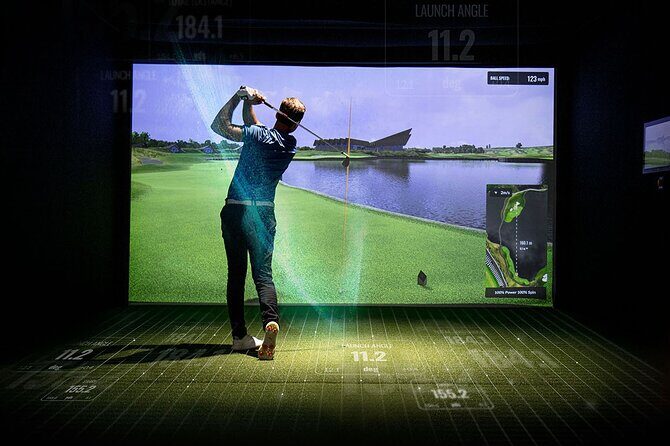 18 Holes of Indoor Golf with PGA Pro Golf Instruction - An Indoor Golf Experience in Galveston That’s Hard to Beat