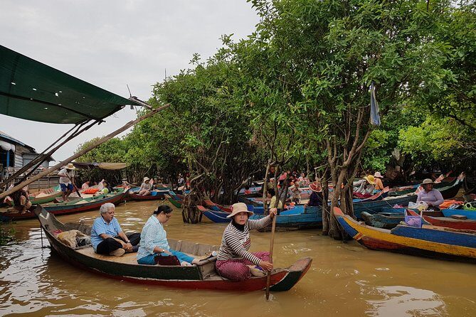 1day private tour all main temple in Angkor,sunset at TonleSap floating village - Key Points