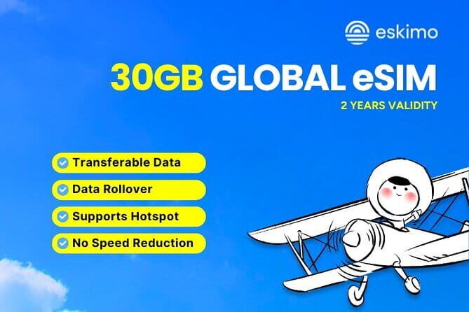 1GB -30GB Global Data Plan, Stay Connected Wherever you go - FAQ