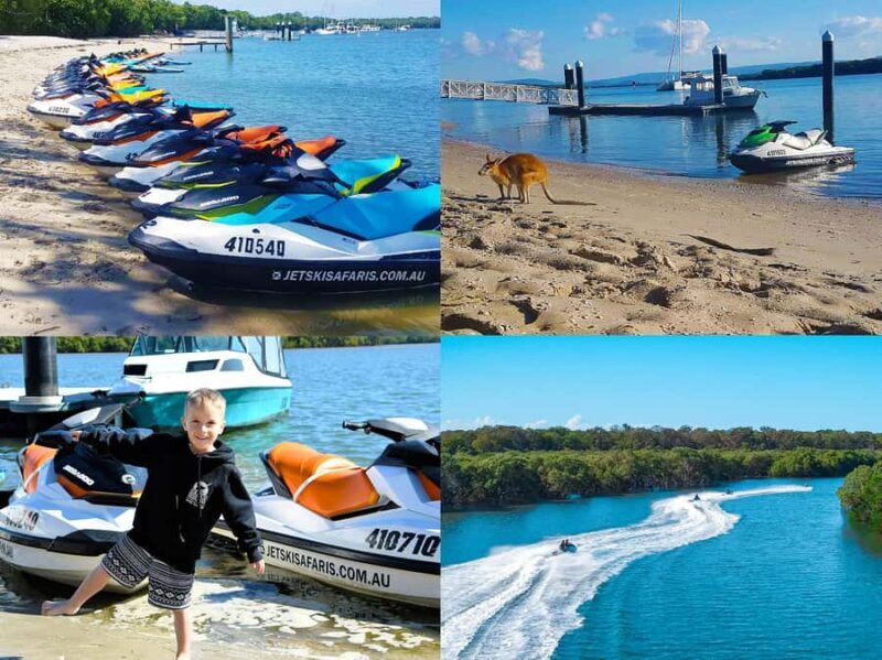 2.5-Hour Ultimate Jet Ski Safari to North Stradbroke Island - An In-Depth Look at the Jet Ski Safari Experience