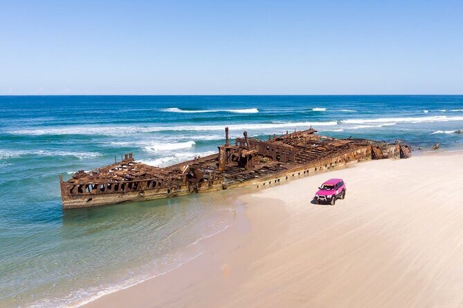 2 Day PINK4WD Tagalong Tour - K'gari/Fraser Island - Key Points