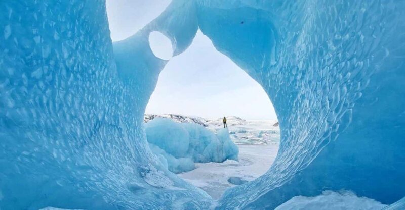 2-Day South Coast, Blue Ice Cave, Glacier Lagoon Tour - Key Points