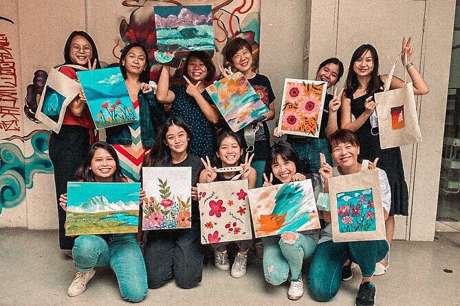 2 Hour Art Jamming Session in Singapore - What You Can Expect from the Art Jamming Experience