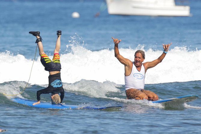 2 Hour Beginner Group Surf Lessons - The Sum Up
