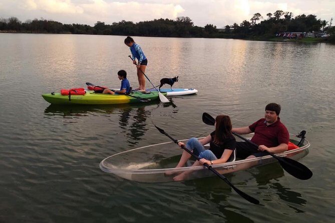 2-Hour Clear Kayak & Clear Paddleboard(SUP) Rental in Orlando - FAQ