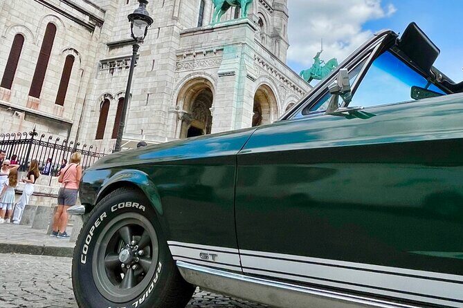 2 Hour Private Tour of Paris in a 67 Mustang Convertible - An Authentic Vintage Ride Through Paris