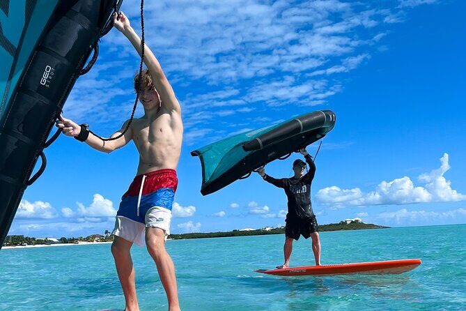 2 Hour Private Winging Lesson in Long Bay Beach - The Sum Up