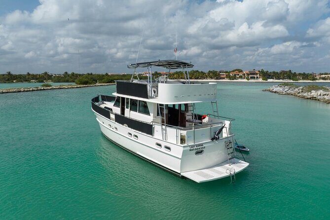 2 Hour Sunset-53' Hatteras Tulum, Playa Del Carmen, Riviera Maya - The Value of the Experience
