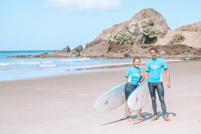2 Hour Surf Lesson - Te Arai Beach - Introduction