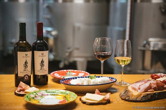 2-hour tasting of 5 wines in Sorrento - Key Points