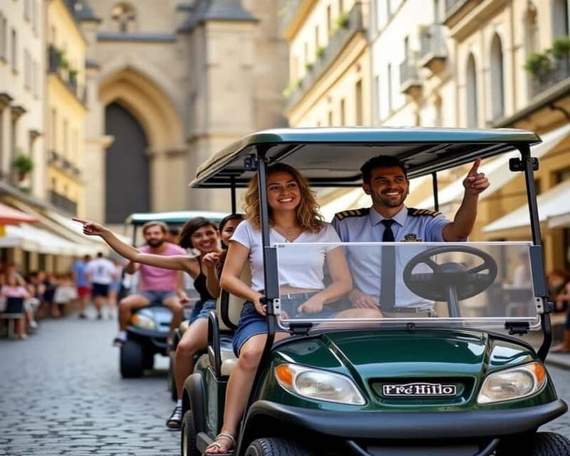 2 Hours Paris Landmark Golf Cart Tour - Key Points