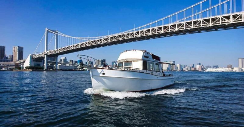 2 Hours Private Cruising Boat Tour;Tokyo Bay & River - What to Expect on the Tokyo Bay Private Cruise