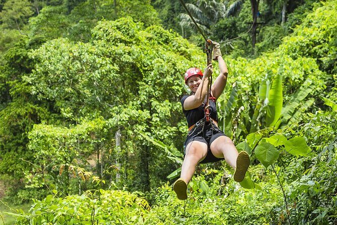 2 Hrs Zipline + ATV Riding 40 Minutes in Krabi - Key Points