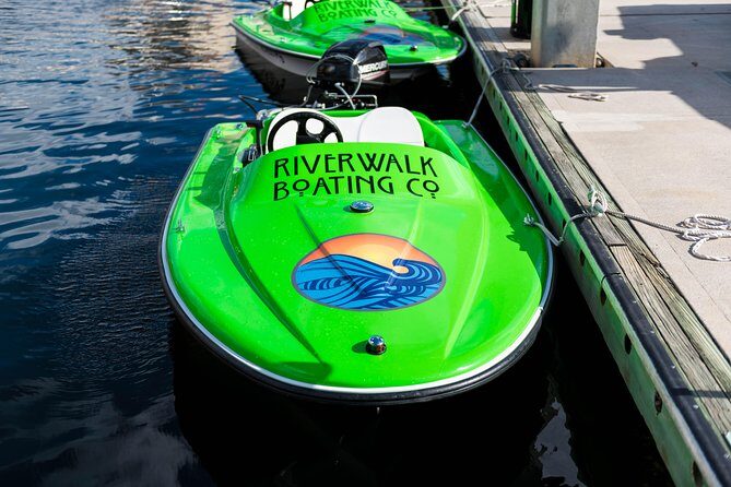 2 Person Mini Power Boat Rental at Tampa Riverwalk - The Sum Up