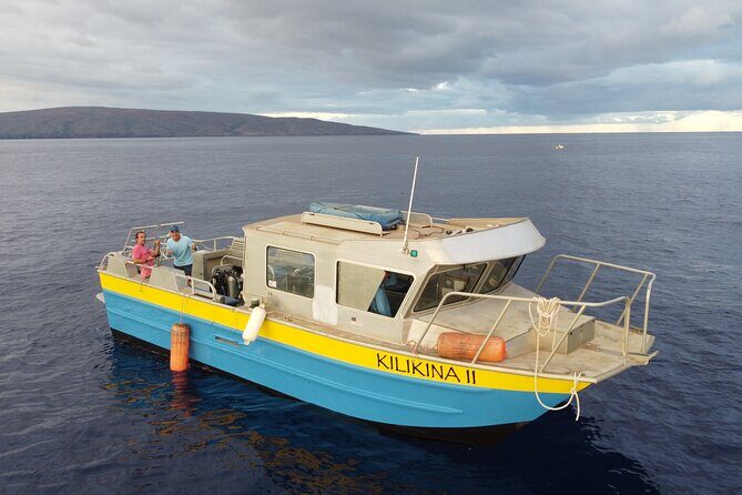 2-Tank Dive K2 Power Catamaran featuring the Molokini Crater - Key Points