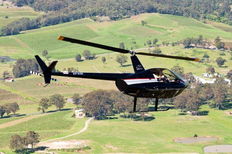 20 Minute Helicopter Scenic Flight Hunter Valley - Key Points