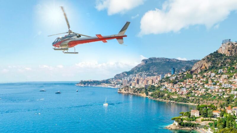 20-minute panoramic flight from Monaco - Key Points