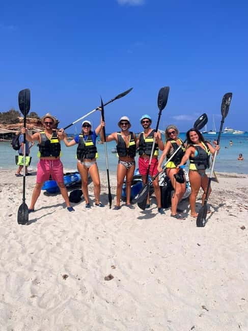 2+1 KAYAK RENTAL IN FORMENTERA - Discovering Cala Saona with a Kayak in Formentera