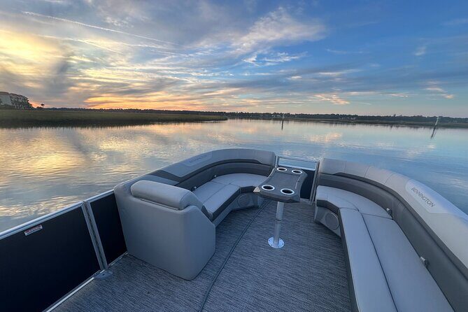 22 ft. Luxury Pontoon Private Hilton Head Boat Rental for 2 Hours - Who Will Enjoy This Most?